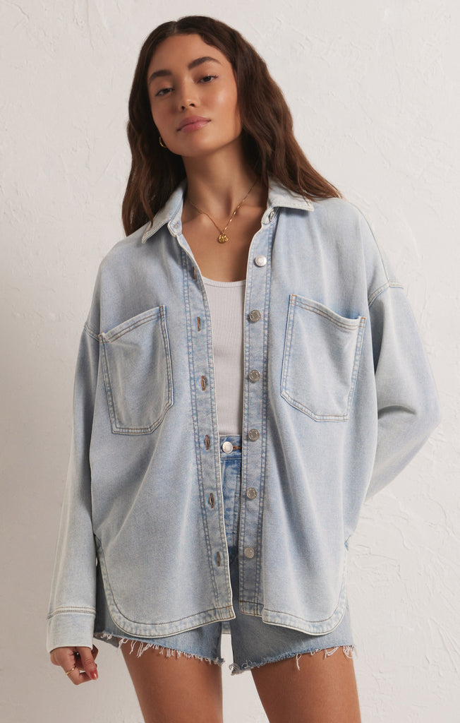All Day Knit Denim Jacket – Z SUPPLY