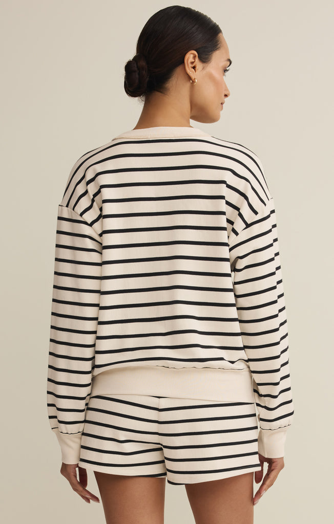 Stand Out Striped Modal Sweatshirt – Z SUPPLY