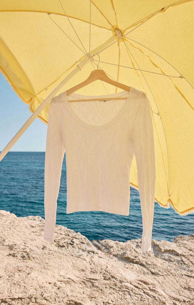 Tibi Scoop Mesh Top – Z SUPPLY